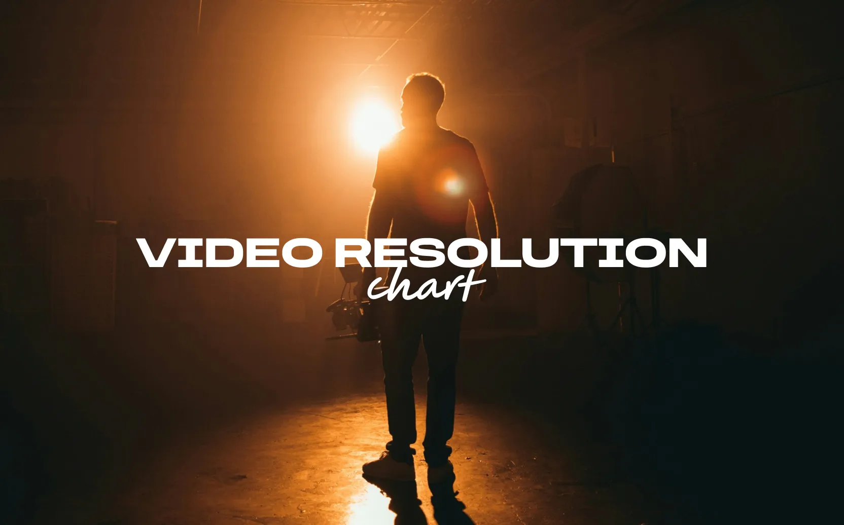 Video Resolution Chart: Every Aspect Ratio from 720p to 8K